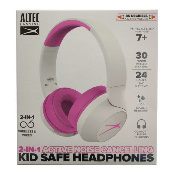 Altec Lansing | Headphones | White Altec Lansing 2in Active Noise ...